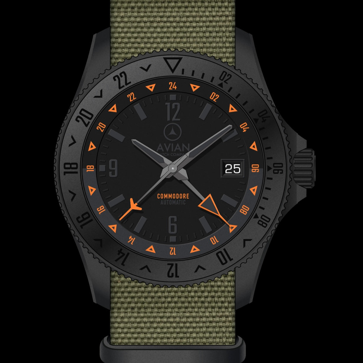 Mark II Commodore 2024BR GMT (Pre-Sale) – Avian Watch Company